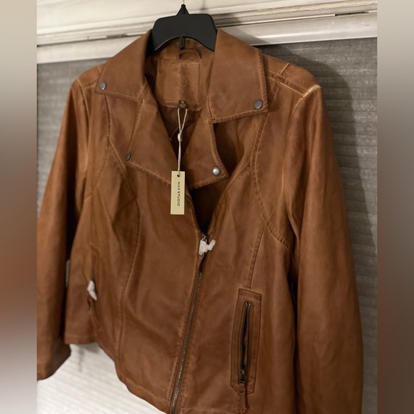 Max Studio | Jackets & Coats | Nwt Max Studio Classic Faux Leather ...